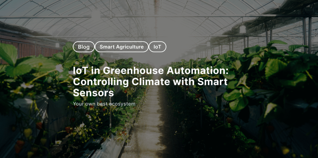IoT in Greenhouse Automation: Controlling Climate with Smart Sensors ...